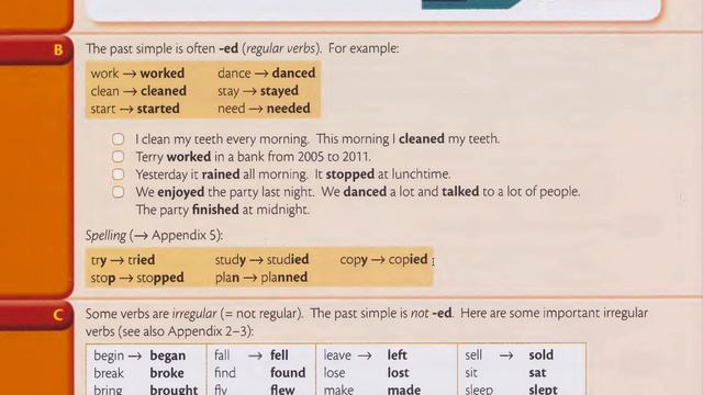 11. Past simple 1
