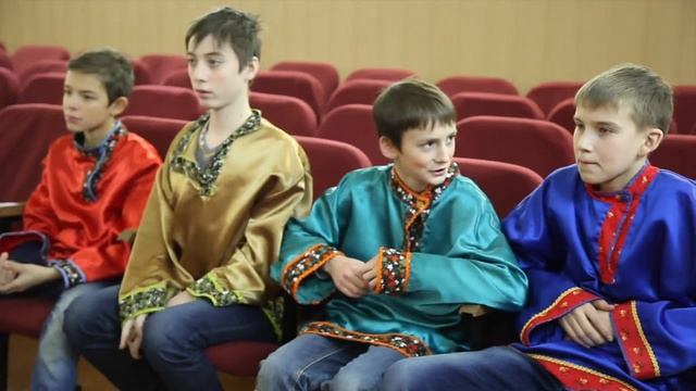 Спектакль "Ночь перед Рождеством". Лагерь "Юный строитель"