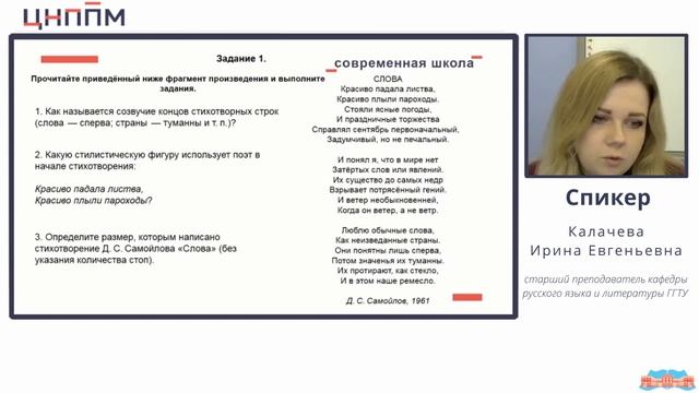 Разбор задания №2 Регионального исследования компетенций учителя по теме "Теория литературы"