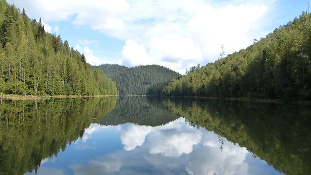 Красноярское море, залив Саржакова.