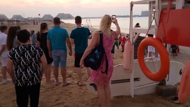 Встреча Санты в отеле BM Beach Resort 24.12.2023