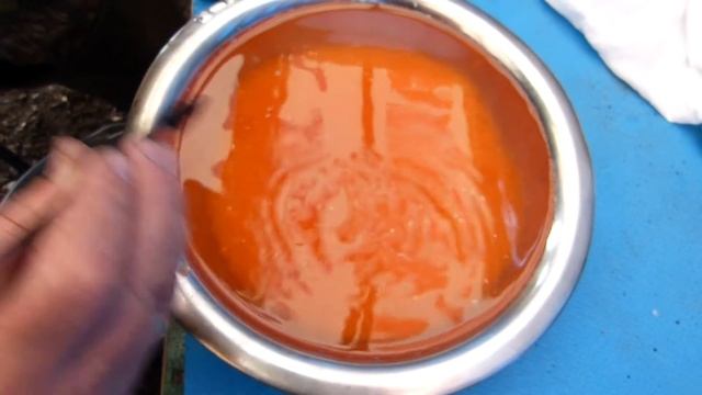 Очистка оплодотворенной икры хариуса.