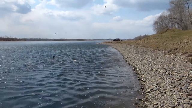 Ветер на Енисее.