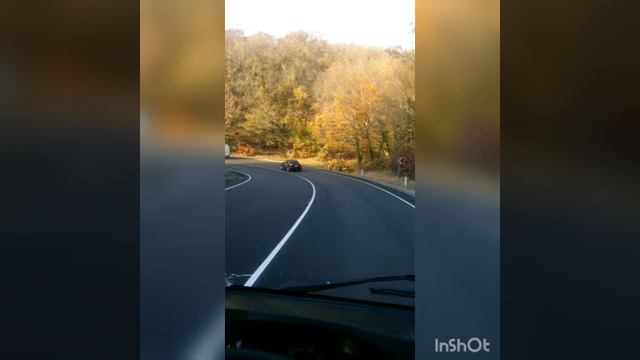 Спуск по серпантину к Черному морю