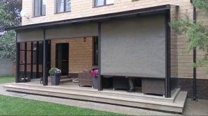 Уличные мягкие окна из ткани г. Коломна