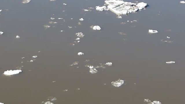 Ледоход-2. Енисей, Красноярск.