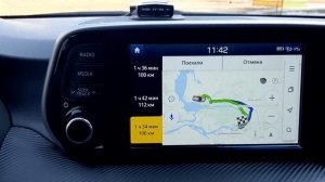 Работа микрофона в Яндекс Навигатор без модификации проводки в Hyundai Tucson