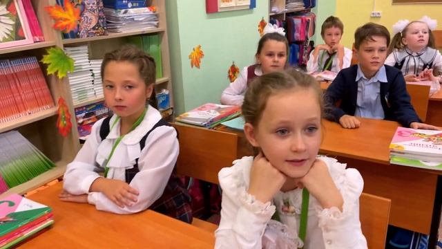 Первый учебный день в школьных корпусах 5 и 4
