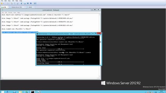 Добавление обновлений Windows Update к образу WDS - смотреть видео ...