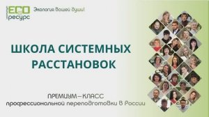 Школа системных расстановок