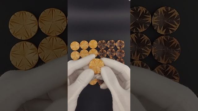 Фишки для нард, ручная работа, липа