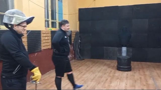 Упражнение. Парад-Рипостная игра.