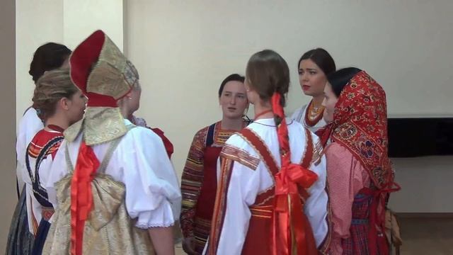 Фольклорный ансамбль С-Петербургского муз. техникума им. М.П. Мусоргского.