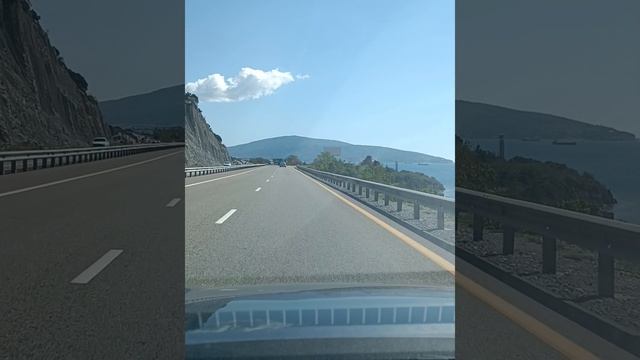 Дорога в Кабардинку горы море