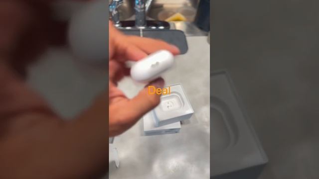 Air pods pro 2 fake vs real #airpodspro2 #fake #real #airpods #pro