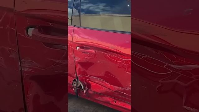 Customer Called My Lamborghini Was Hit But The Wheels are fine! #rental #crash #damage