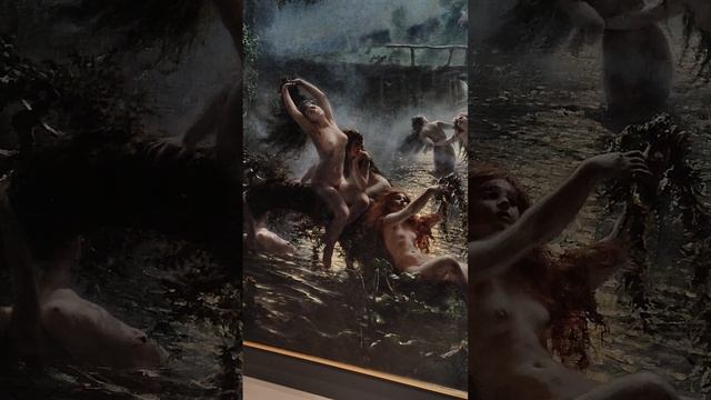 Русалки. К. Маковский. Шедевры Русского музея в Рязани.