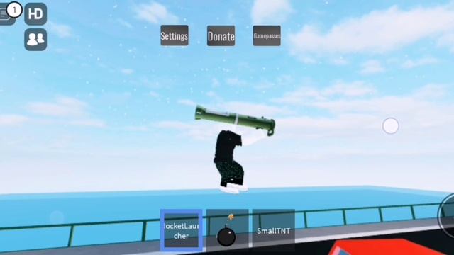 Рушим мост с машинами в roblox