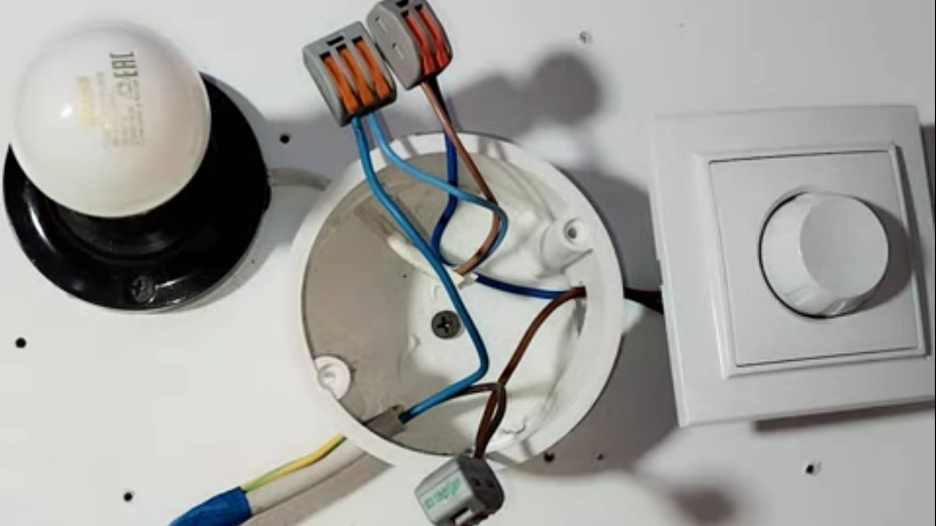 Как подключить диммер, светорегулятор