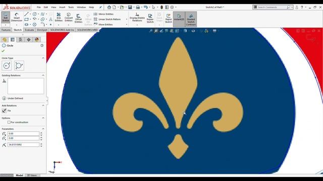 Drawing a PSG Logo in Solidworks - смотреть видео онлайн от «iCloud ...