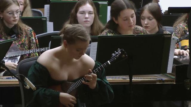 А. Цыганков "Деревенский праздник". Исполняет РНО колледжа МГИМ им.А.Г.Шнитке. Соло Анна Батова