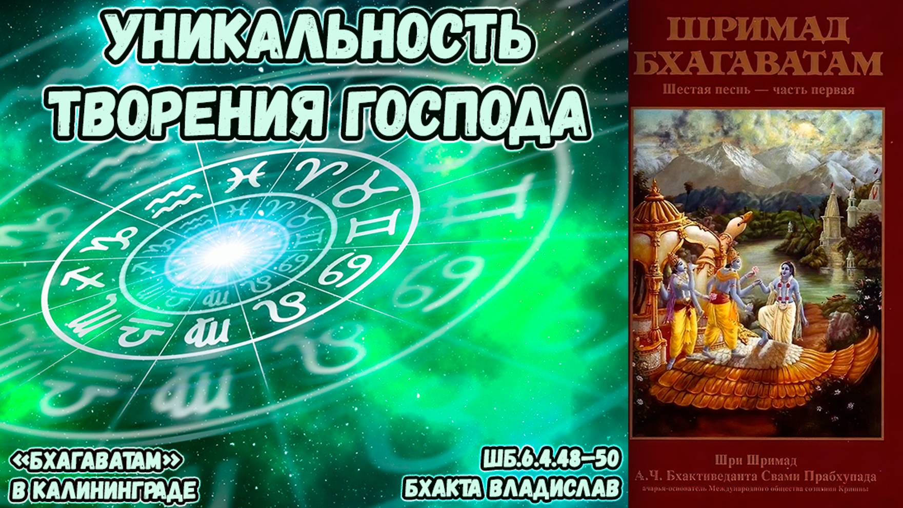 Уникальность творения Господа. Бхакта Владислав. ШБ.6.4.48–50