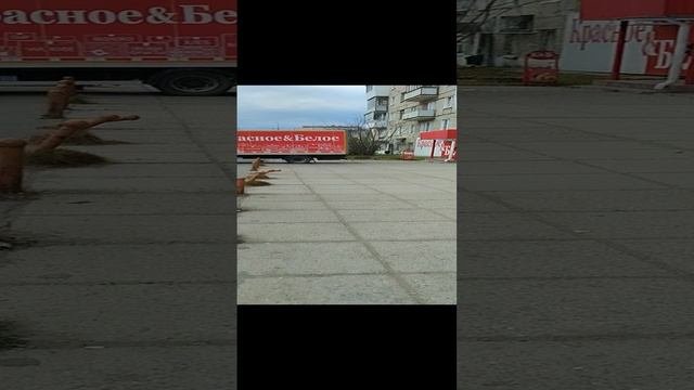 Как выглядит парковка у красно-белого