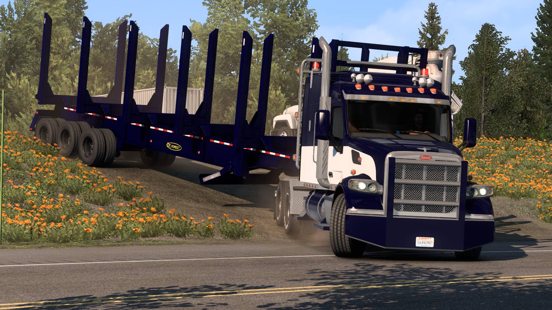 65 / ATS V1.50 / Peterbilt 567 /  Работаем по Аляске.