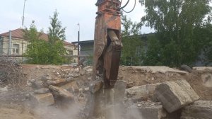 Гидролиния вращения на экскаватор VOLVO EC380 для работы гидроножницами Italmek IF40