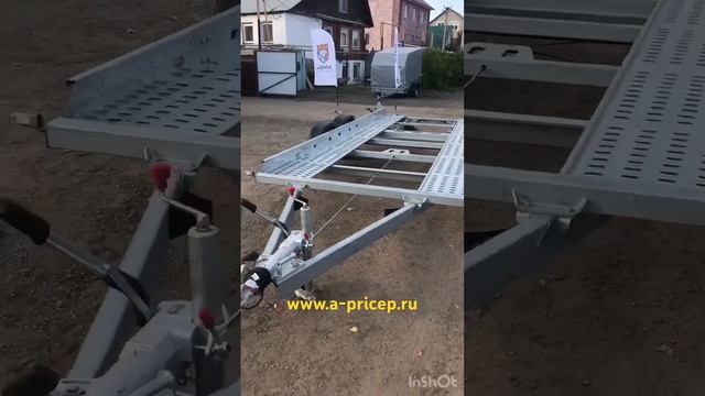 Лучший легковой прицеп-эвакуатор! АРИВА УФА Казань Наб Челны Чебоксары Ижевск #мзса #прицеп