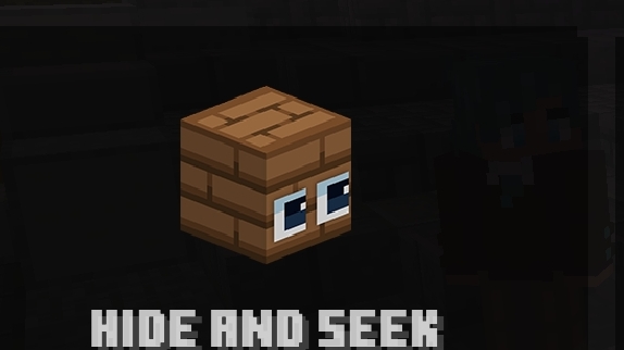 Опять играю в прятки в майнкрафте