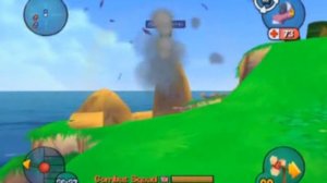 DEMO Play 4 -02- Worms 3D