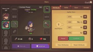 Tiny Heroes 2 Mobile Gameplay Walkthrough First Impression (Android, iOS)