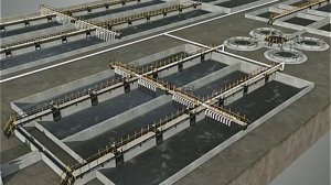 Установка биологической очистки сточных вод