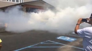 73 Plymouth Satellite Sebring Plus Doing A Burnout