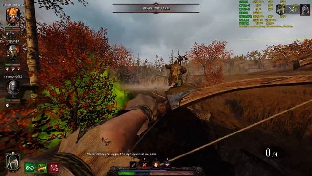 Warhammer: Vermintide 2 Gameplay - Against The Grain, Veteran - GTX ...