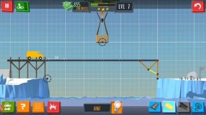 BUILD a BRIDGE Gameplay level 7 - 3 STARS (iOS Android)