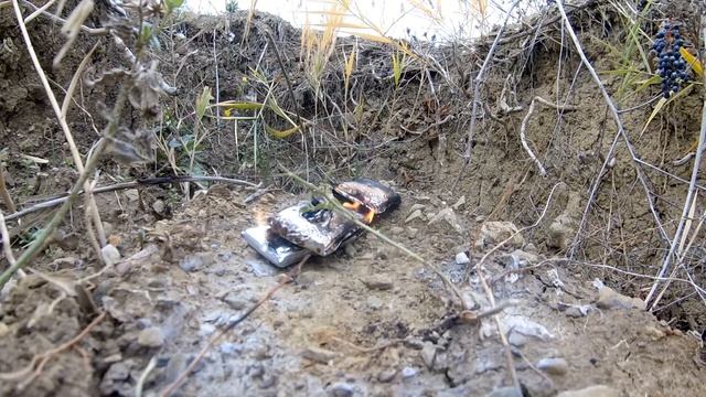 Как горит LiPo аккумулятор. lipo in fire