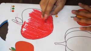 Red Apple Coloring - Basket Of Red Apples Coloring Page Speed Coloring With Markers
