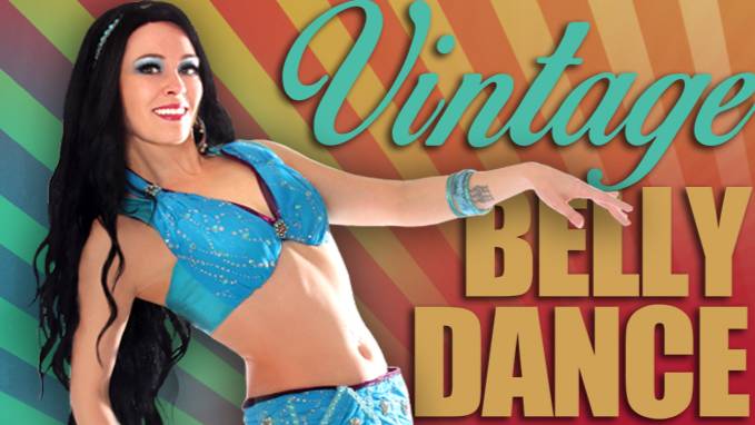 VINTAGE BELLY DANCE  instant video / DVD Technique & Styling from the Golden Era with Lady Morrighan