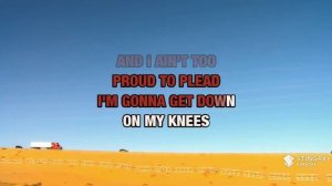 Before I'm Ever Over You : Lee Greenwood | Karaoke with Lyrics