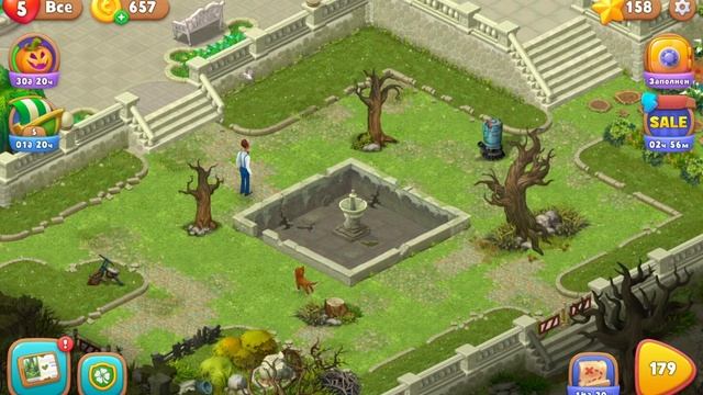 Gardenscapes: Жизнь садовника Остина (день 4)