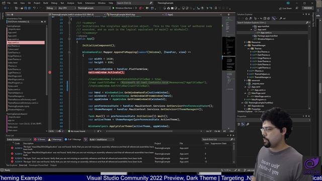 .NET Live Coding Session - Today: Customizing Title Bar in MAUI Blazor Hybrid - Day 3 - смотреть ...
