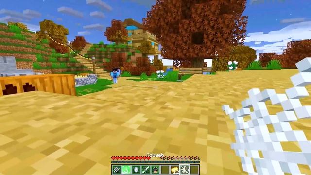 Playing as a BLACK CAT in Minecraft!