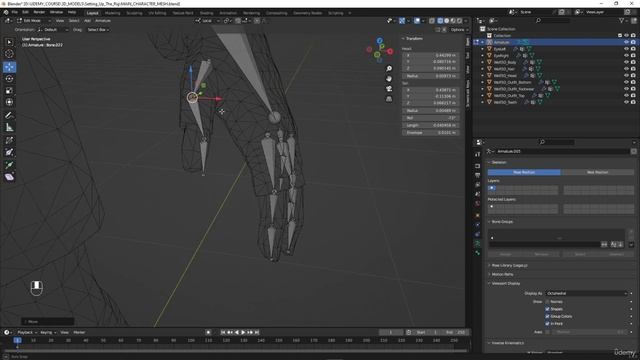 5. Setting up the animation rig