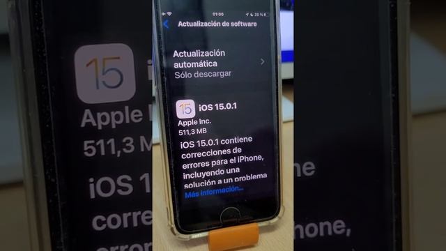 Actualización IOS 15.0.1 Novedades