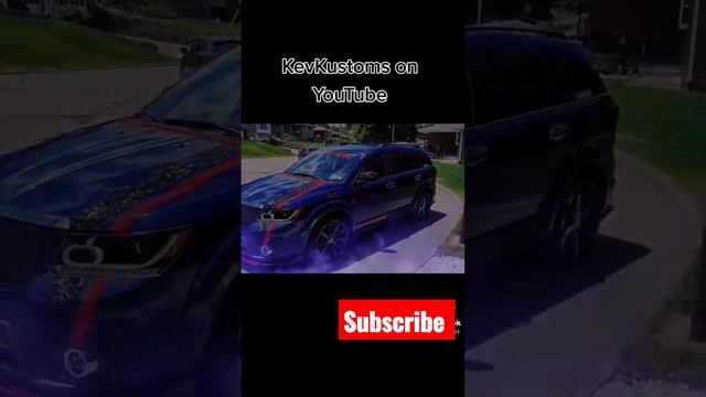 worlds first custom dodge journey