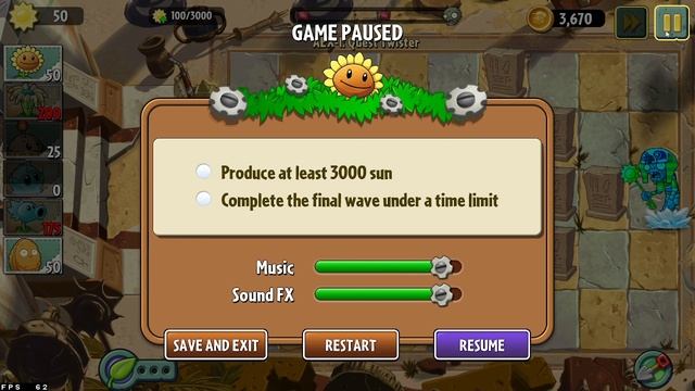 Ледяной горошек !!! PvZ2 AltverZ(AuniverZ) 2 серия