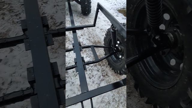 Прицеп для квадроцикла своми руками! 👍