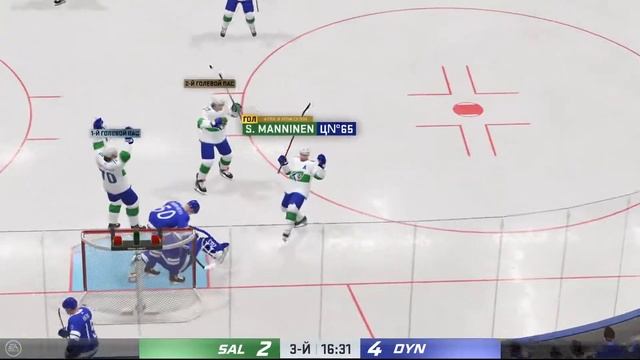 NHL 22 карьера за Динамо Москва №3 Игра творит беспредел